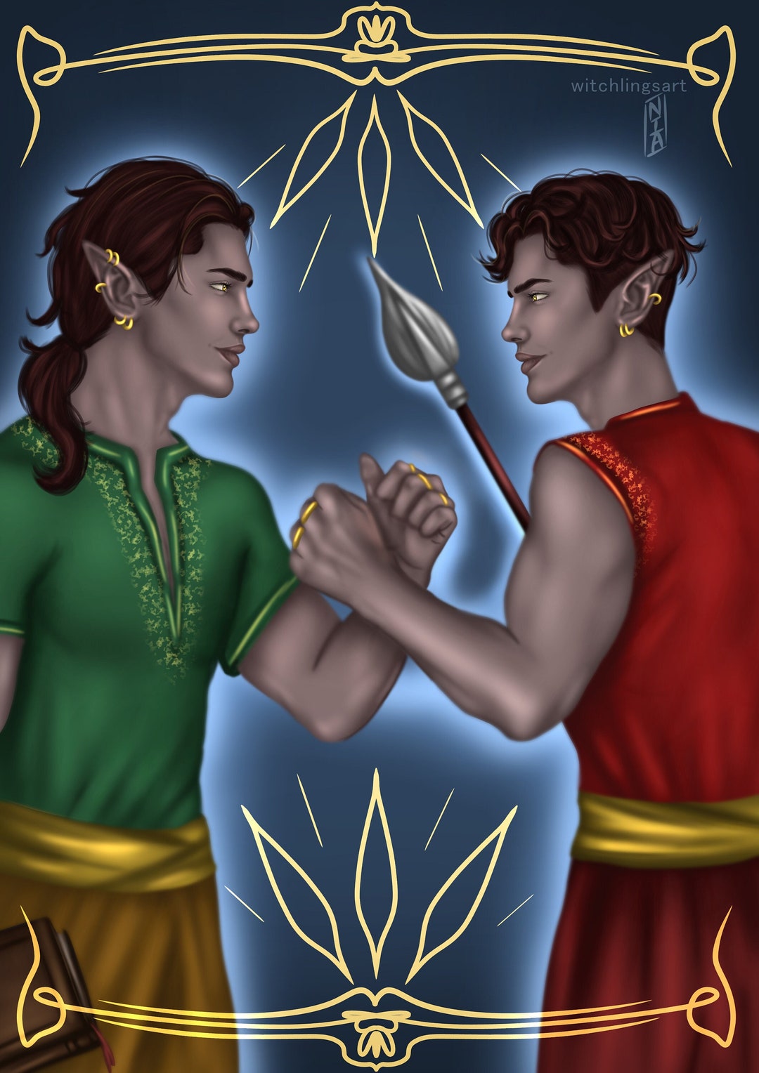 The Goblin Twins by Kit Barrie Digital Image Collection - Etsy