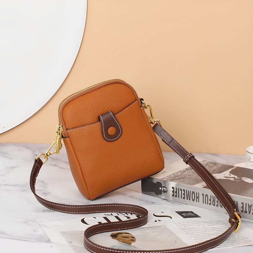 Cowhide Bag,multi-function Zero Purse,purse,crossbody Bag,underarm Bag ...