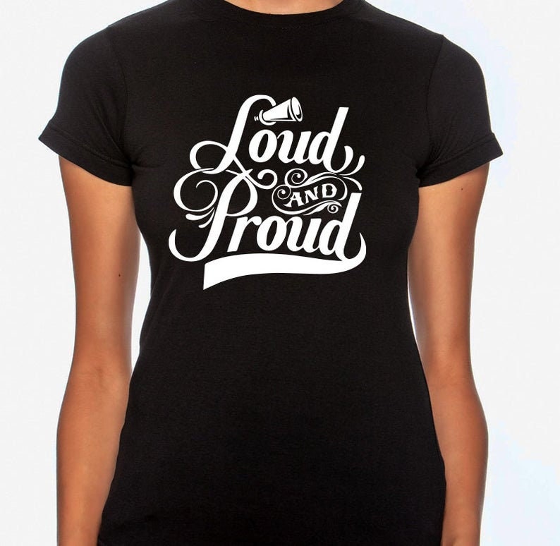Loud and Proud Digital Files Design Files Cricut Svg - Etsy