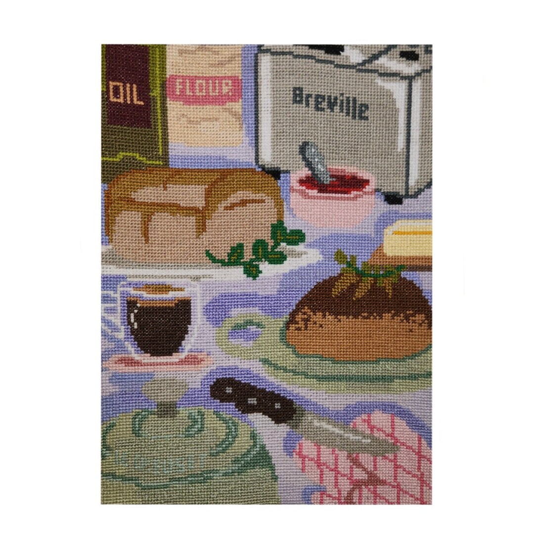 Bread Maker Cross Stitch Pattern, Baking Cross Stitch, Cooking Cross ...