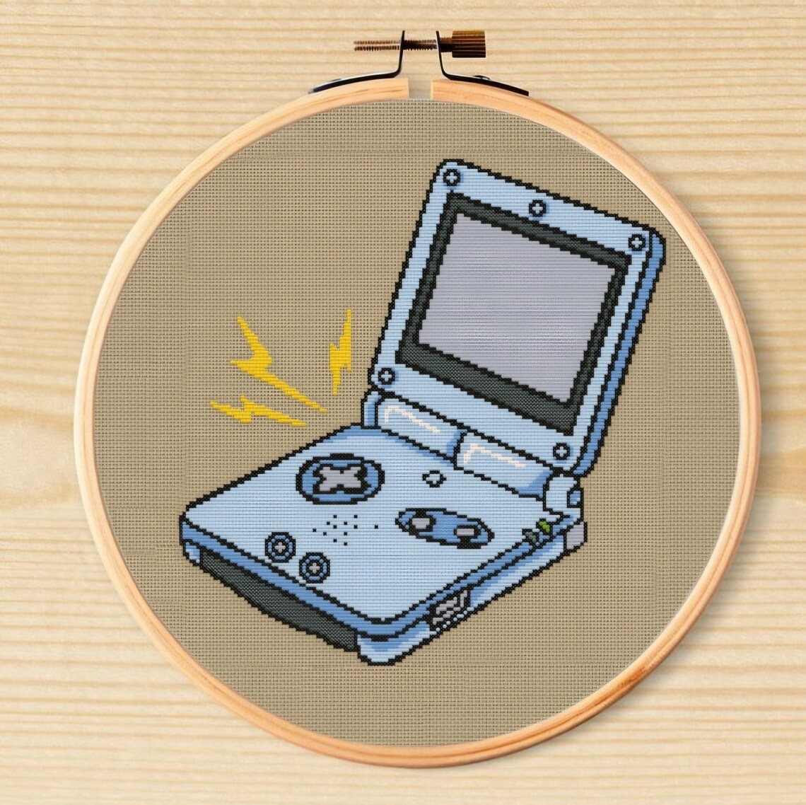 Gameboy Cross Stitch Pattern, Retro Cross Stitch, Video Game Cross ...