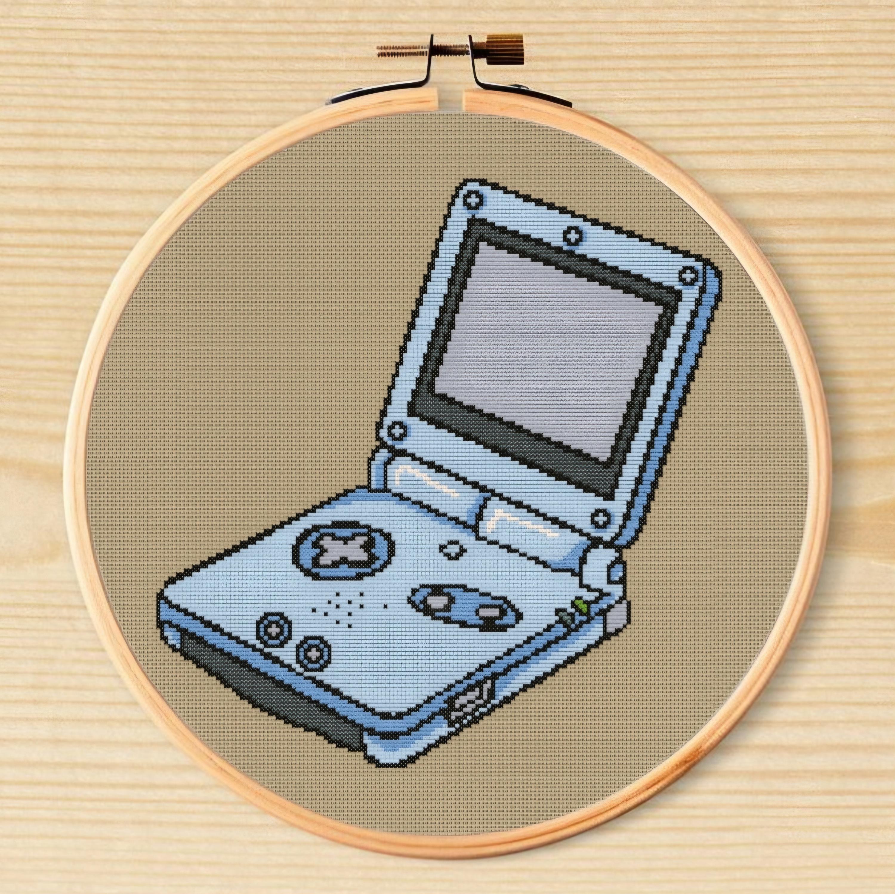 Gameboy Cross Stitch Pattern, Retro Cross Stitch, Video Game Cross ...