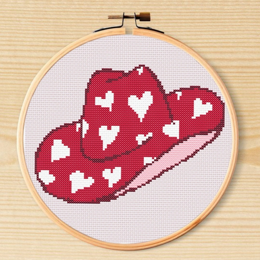 Cowboy Hat Cross Stitch Pattern - Etsy