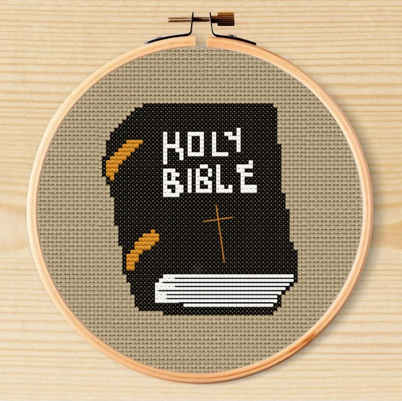 Bible Cross Stitch Pattern - Etsy