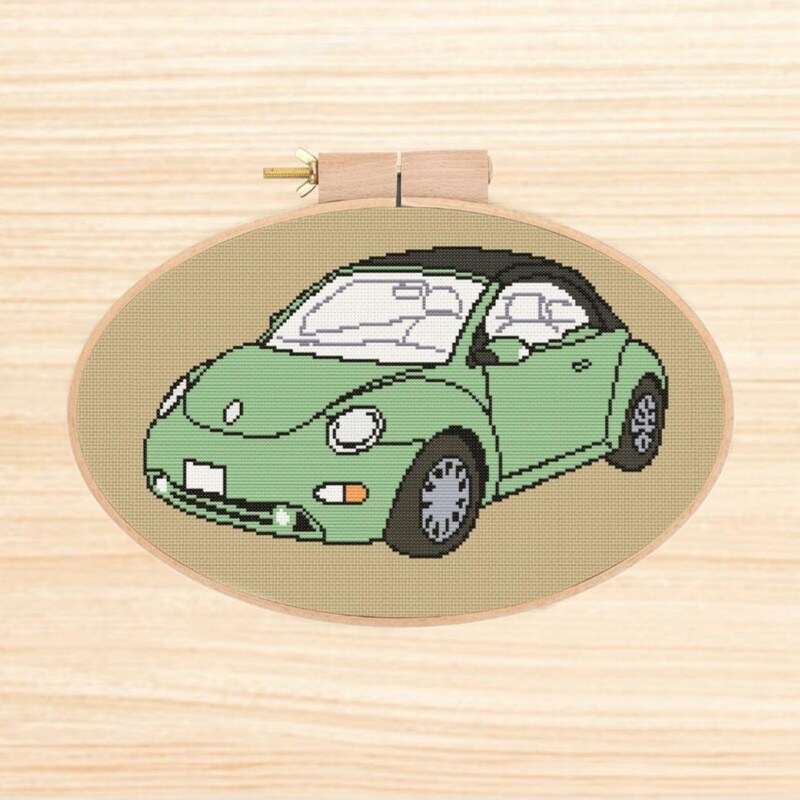 Vw Beetle Embroidery - Etsy