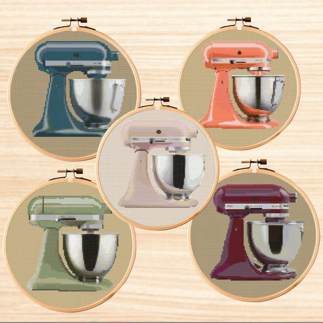 Kitchenaid Cross Stitch Patterns Bundle - Etsy