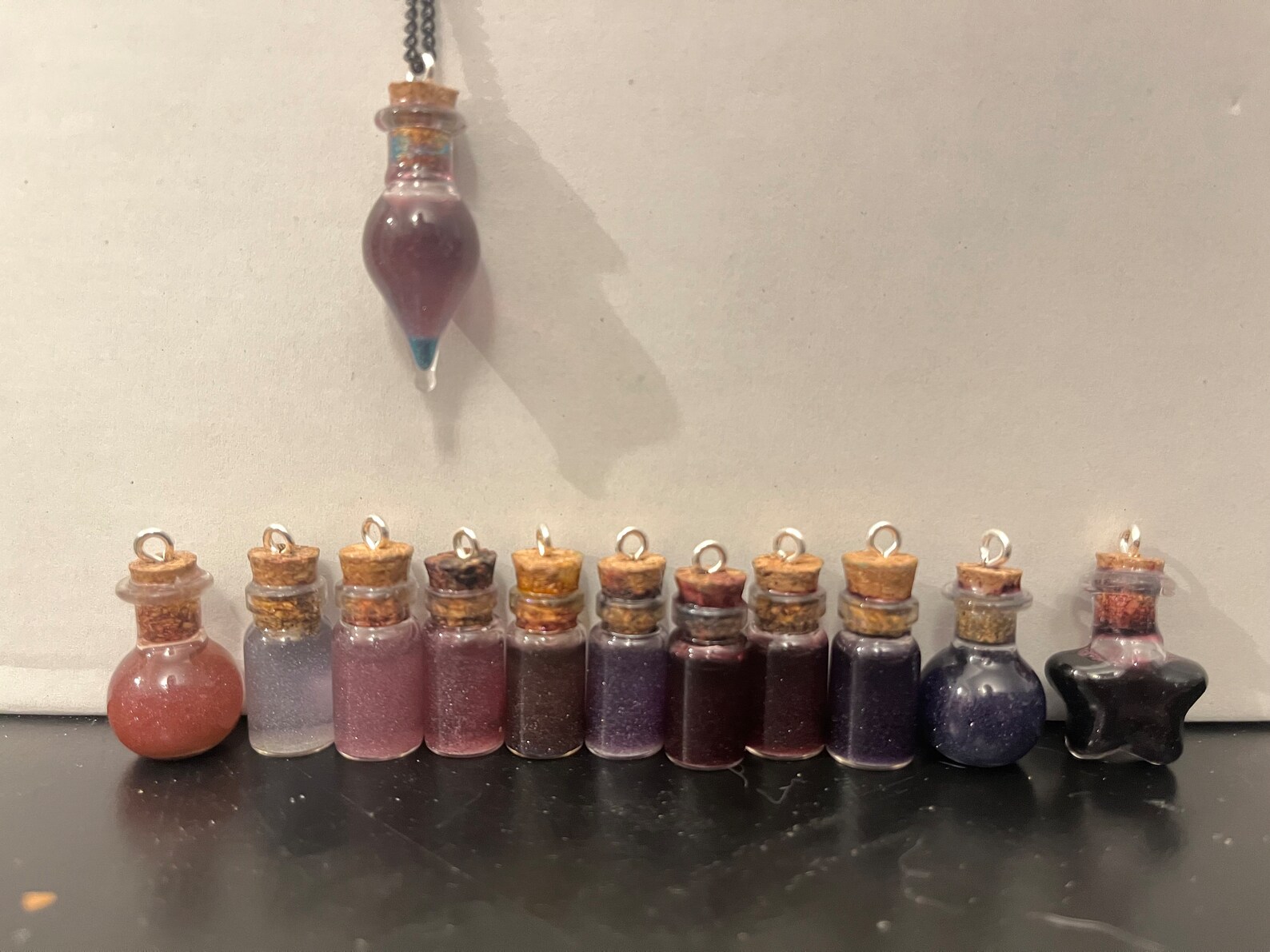 Mini Custom Potion Bottle Necklace - Etsy