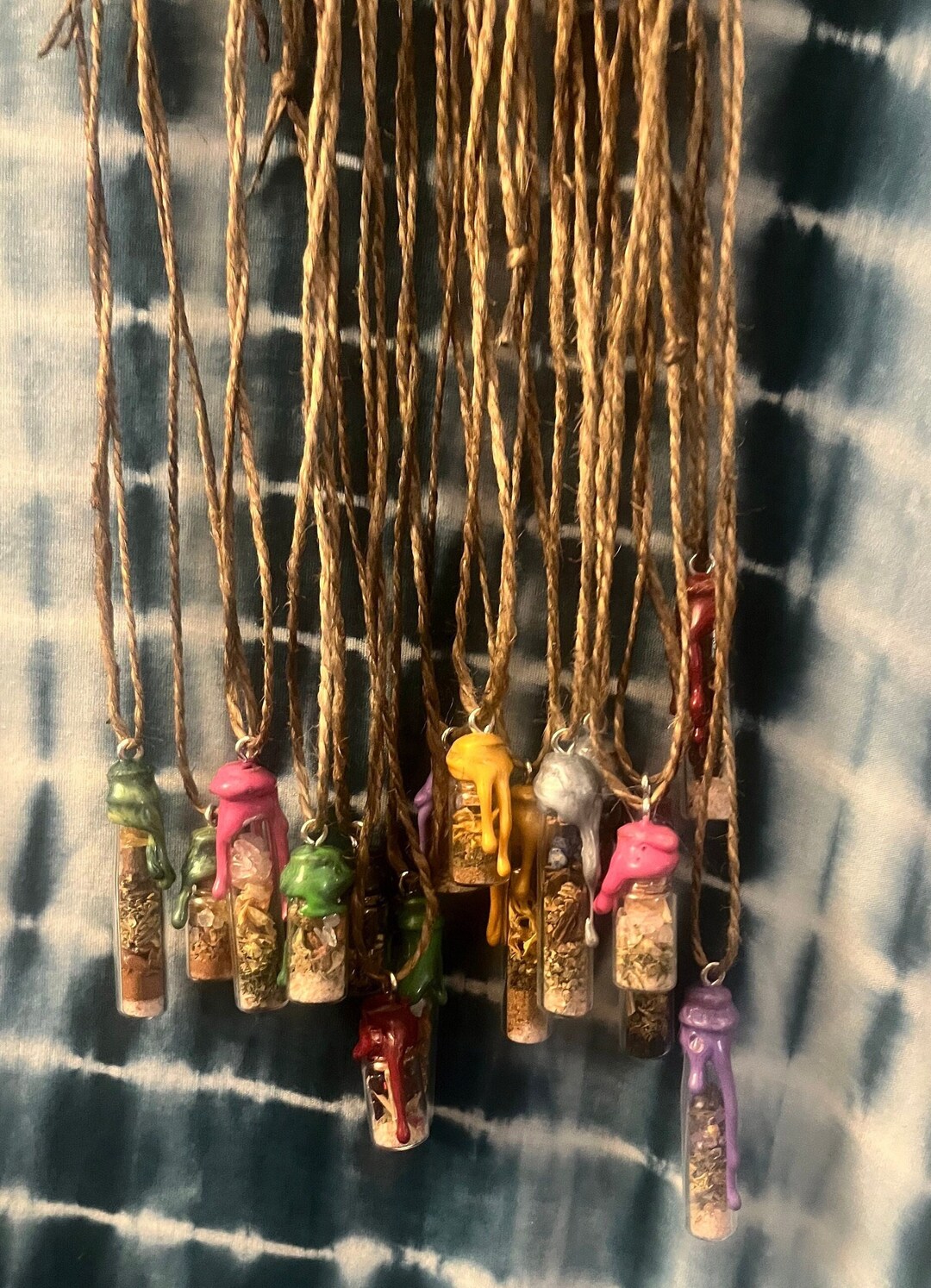 Mini Spell Jar Necklace - Etsy