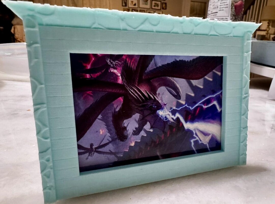 Brick Style Magnetic Frame: Trading Card Display (3 1/5" X 2 1/2") - Etsy