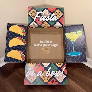 Care Package Sticker Kit - Fiesta in a Box! - Etsy