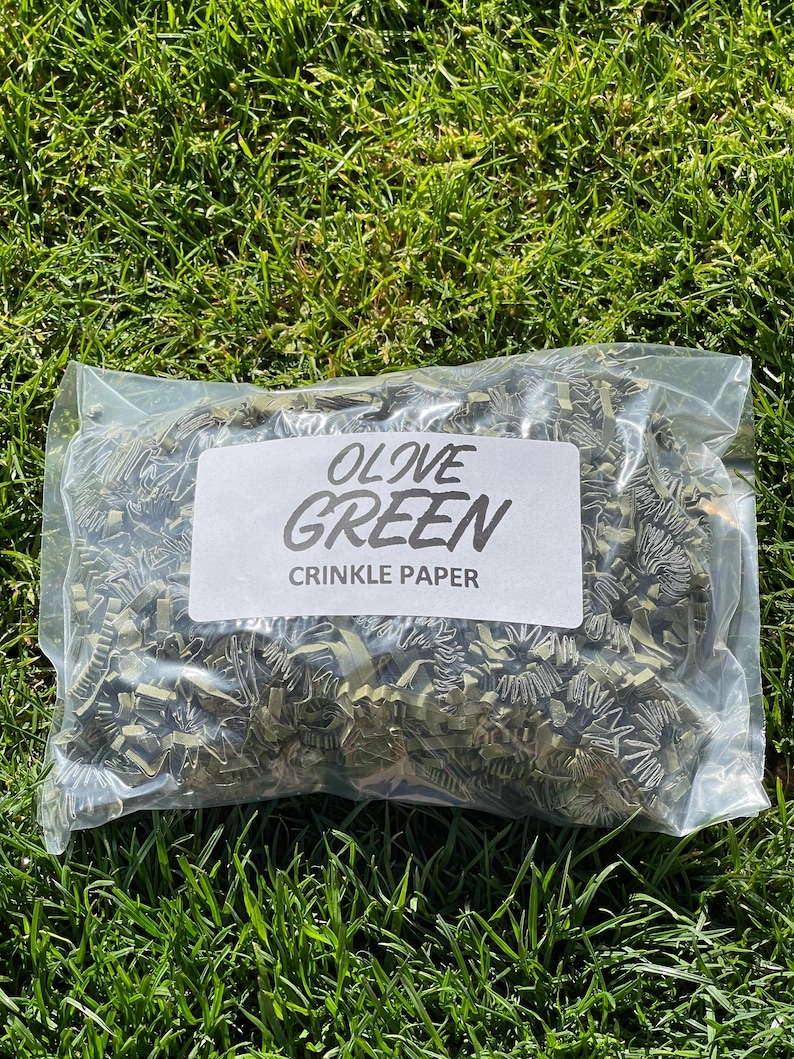 2.5oz Crinkle Paper Shred – Shredded Paper Filler for Care Packages ...