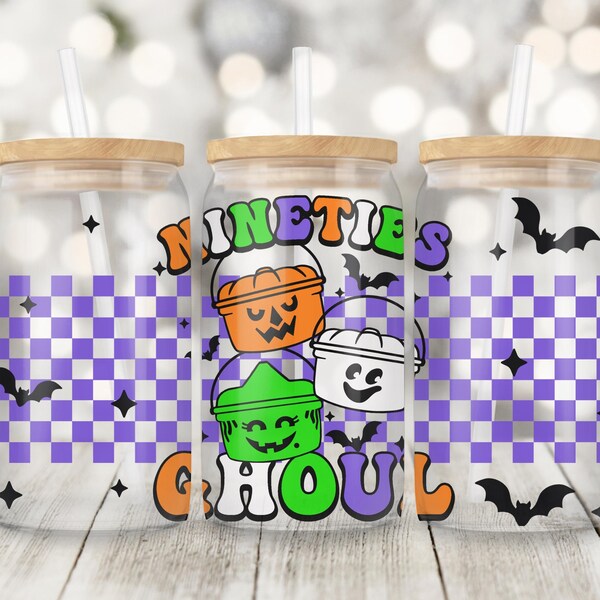 Boo Bucket Cup Wrap - Etsy