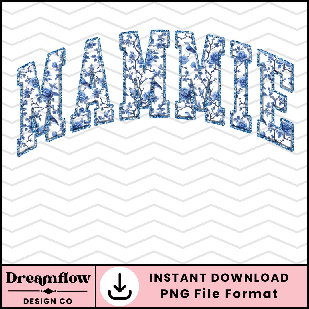 Mammie Grand Millennial Coquette PNG, Preppy Chinoiserie PNG ...