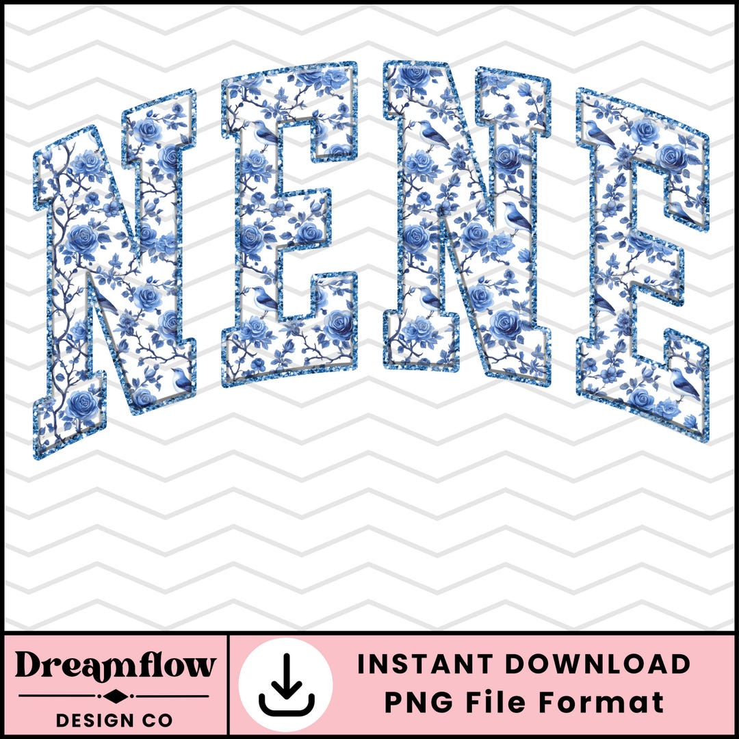 Nene Grand Millennial Coquette PNG, Preppy Chinoiserie PNG Sublimation ...