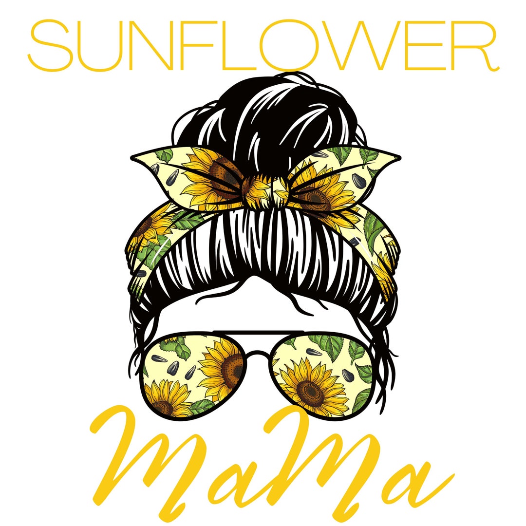 Sunflower Mama PNG PDF SVG Instant Digital Download - Etsy UK