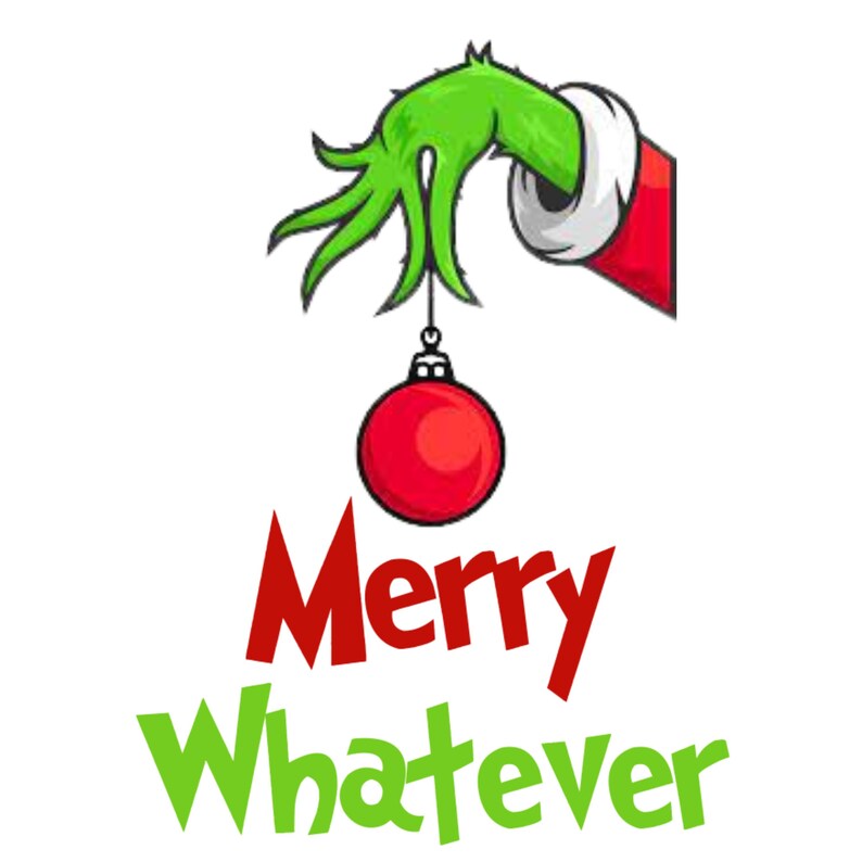 Merry Whatever PDF PNG SVG - Etsy