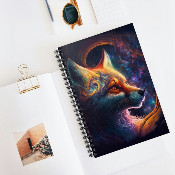 Fox Notebook - Etsy