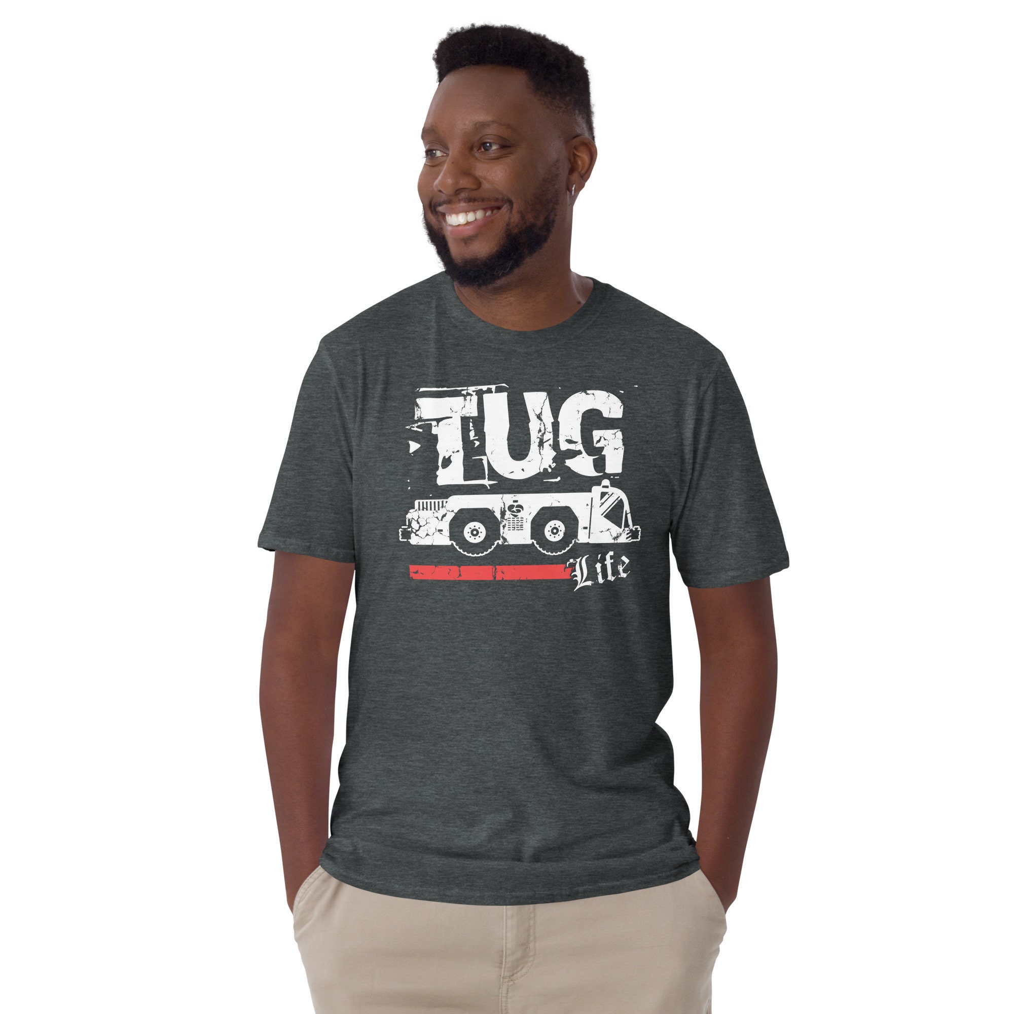 Pushback Tug Shirt, Tug Airplane Tee, Aviation Gift Idea, Airport Tug ...