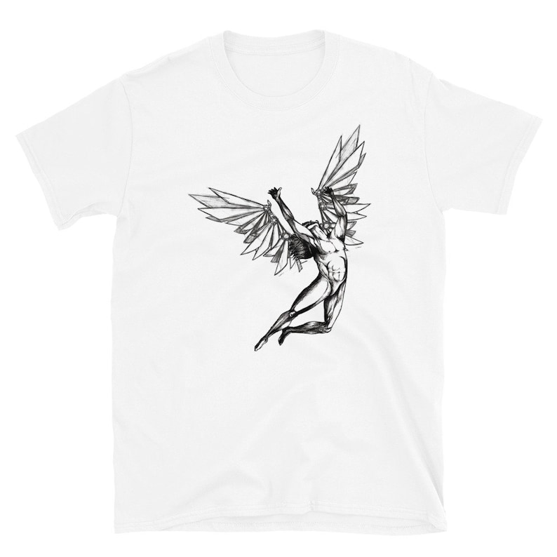 Icarus Shirt, Greek Mythology, Aviation Enthusiast, Airplane Lover Gift ...