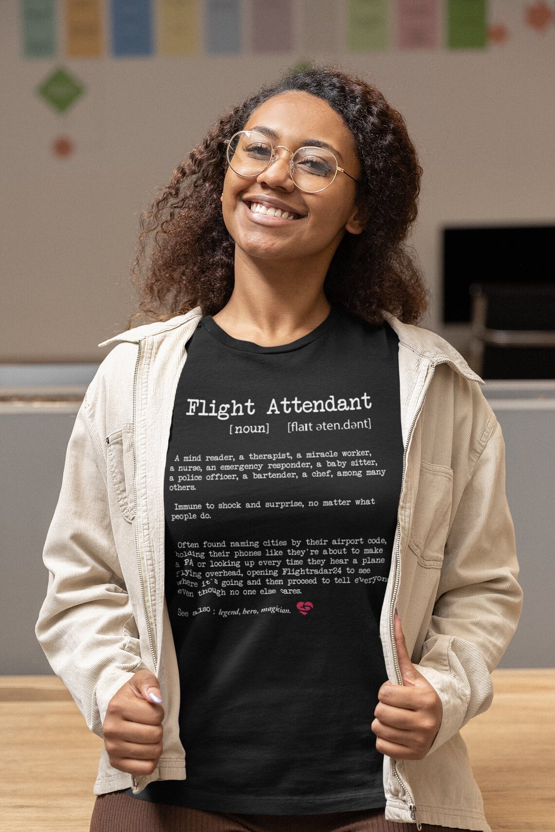 Flight Attendant Shirt, Air Hostess Gift, Stewardess Gift, Cabin Crew ...