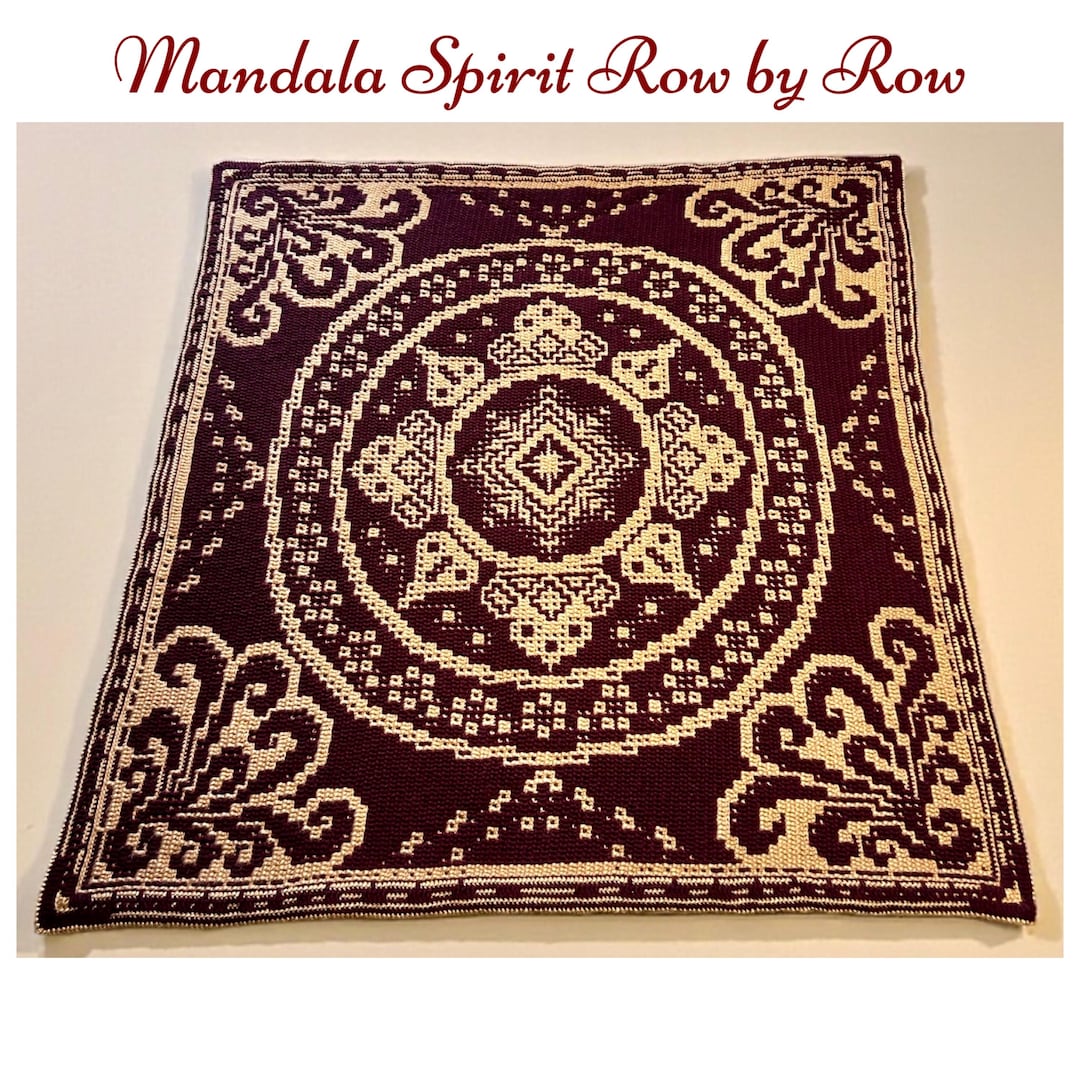 Mandala Spirit Mosaic Crochet Pattern - Etsy