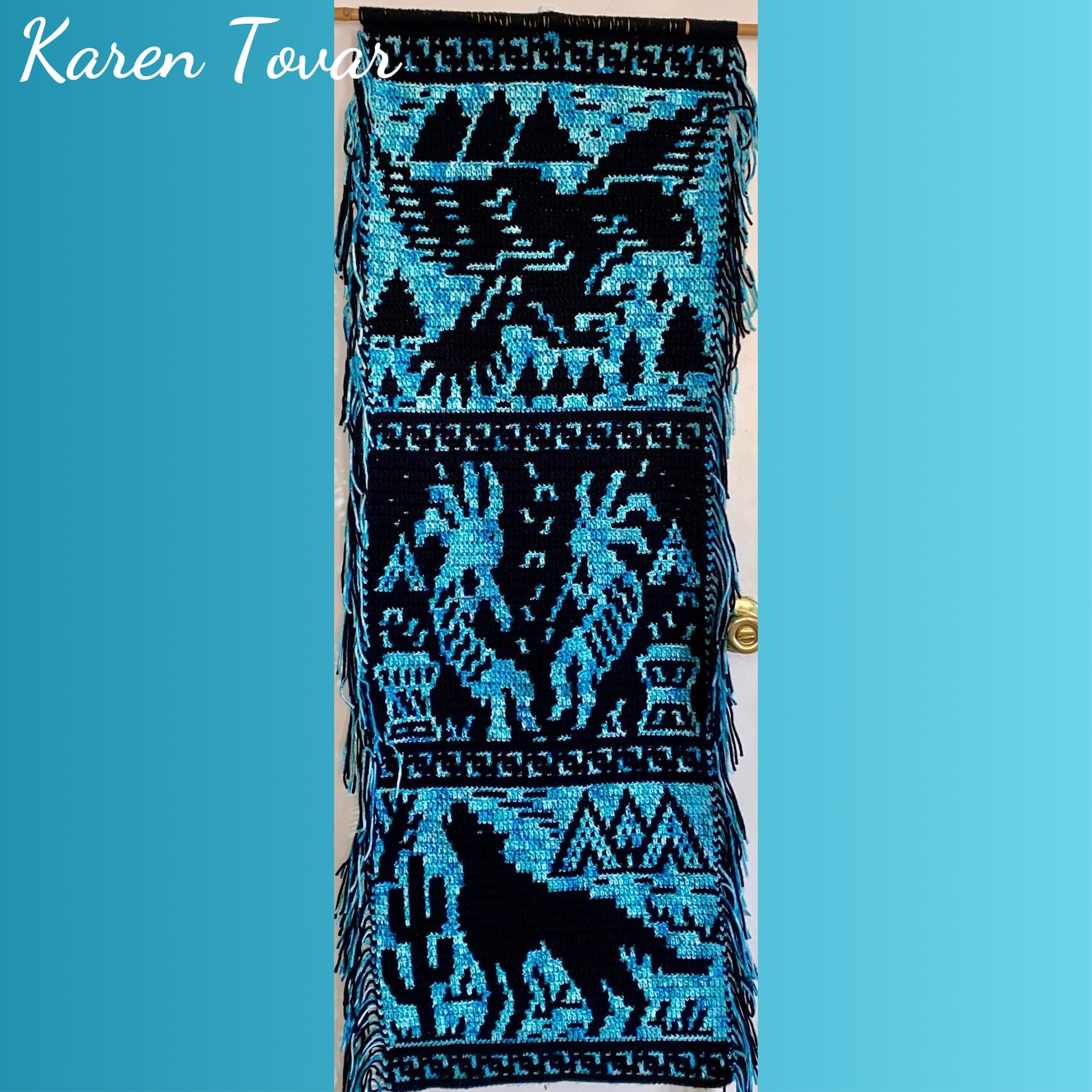 Wise Spirit Crochet Pattern, Overlay Mosaic Blanket (digital Download ...