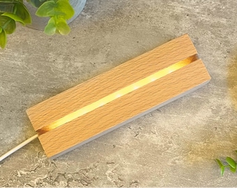 Compact LED Light With Stand USB Rechargeable Portable Lamp Table Light ...