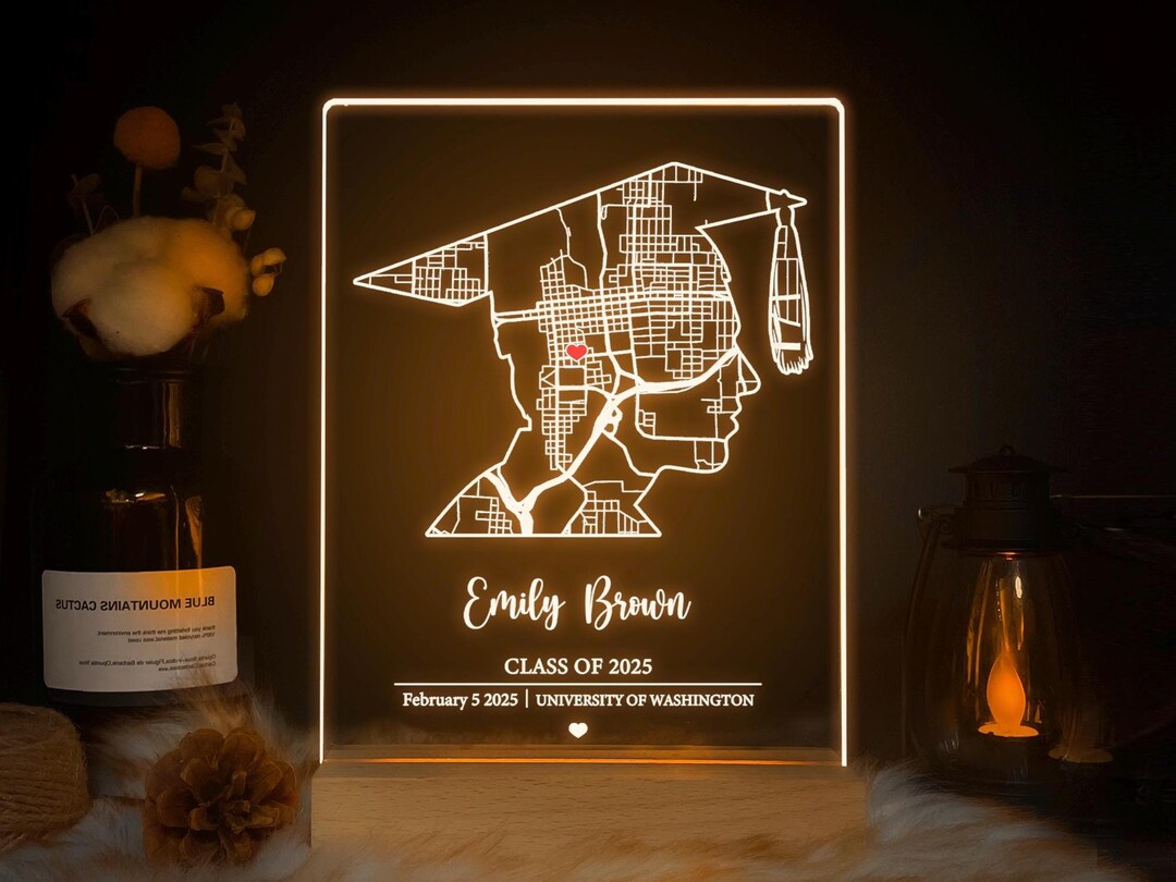 Gift for Her, Personalized Graduation Gift, Custom Grad Gift With Name ...