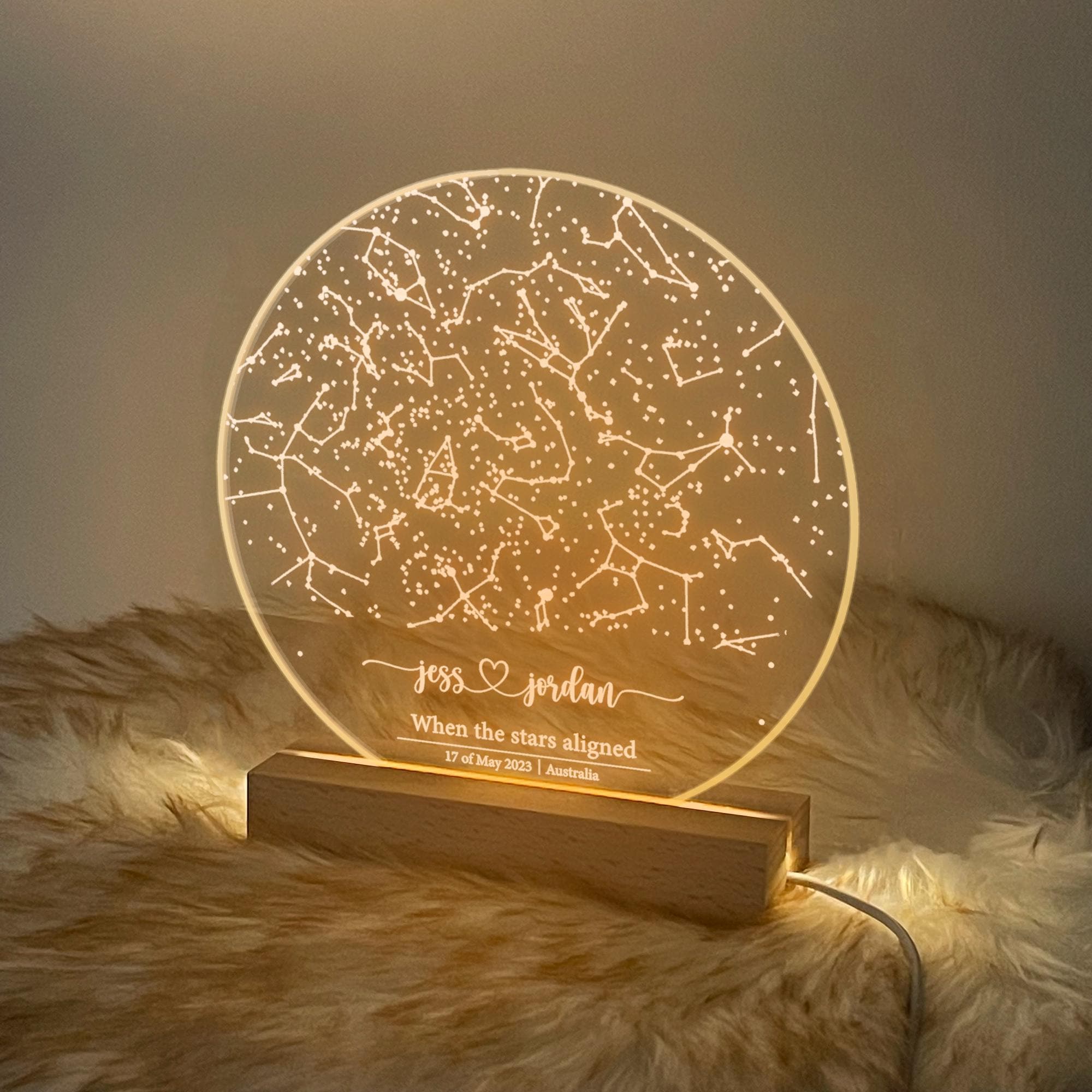 Custom Star Map by Date, Personalized Gift, Anniversary Gift for Him ...