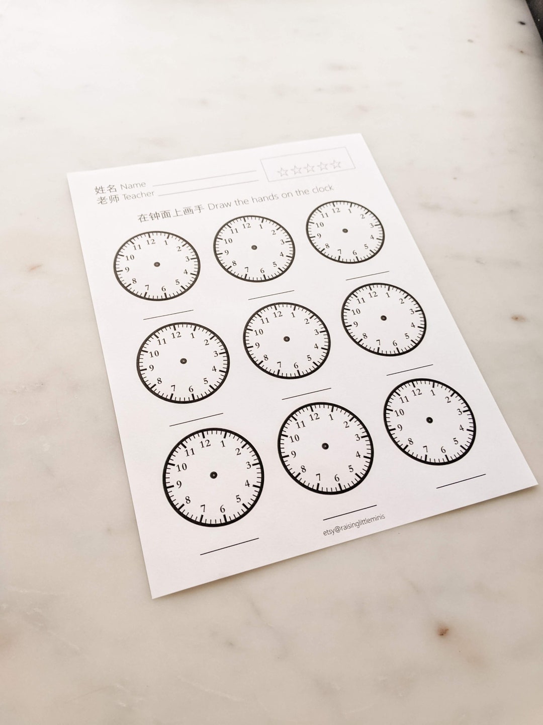 Learn How To Tell Clock Time Worksheet Etsy Australia learn-how-to-tell-clock-time-worksheet-etsy-australia