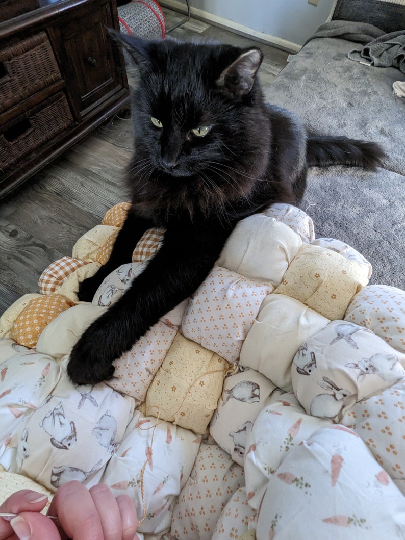 Easy Throw and Baby Puff Quilt Pattern - Digital Download. Step by Step ...