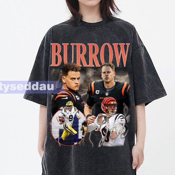 Joe Burrow Graphic Shirt - Etsy