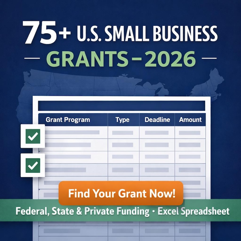 U.S. Small Business Grants 2026 | 75+ Federal, State & Private Grants ...