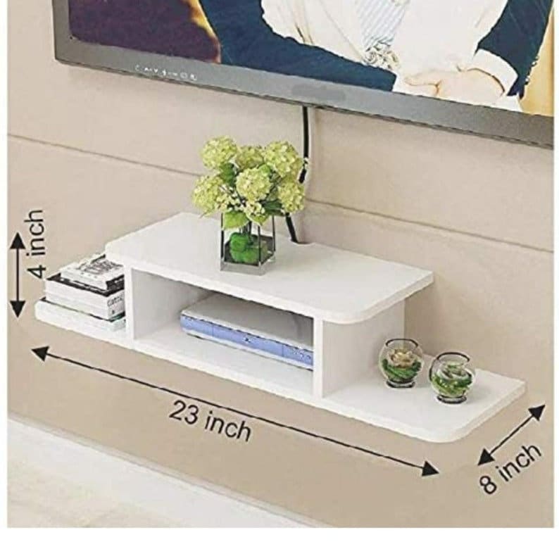 Wall Shelf for Set Top Box/wifi Router/t. V. Entertainment Unit ...