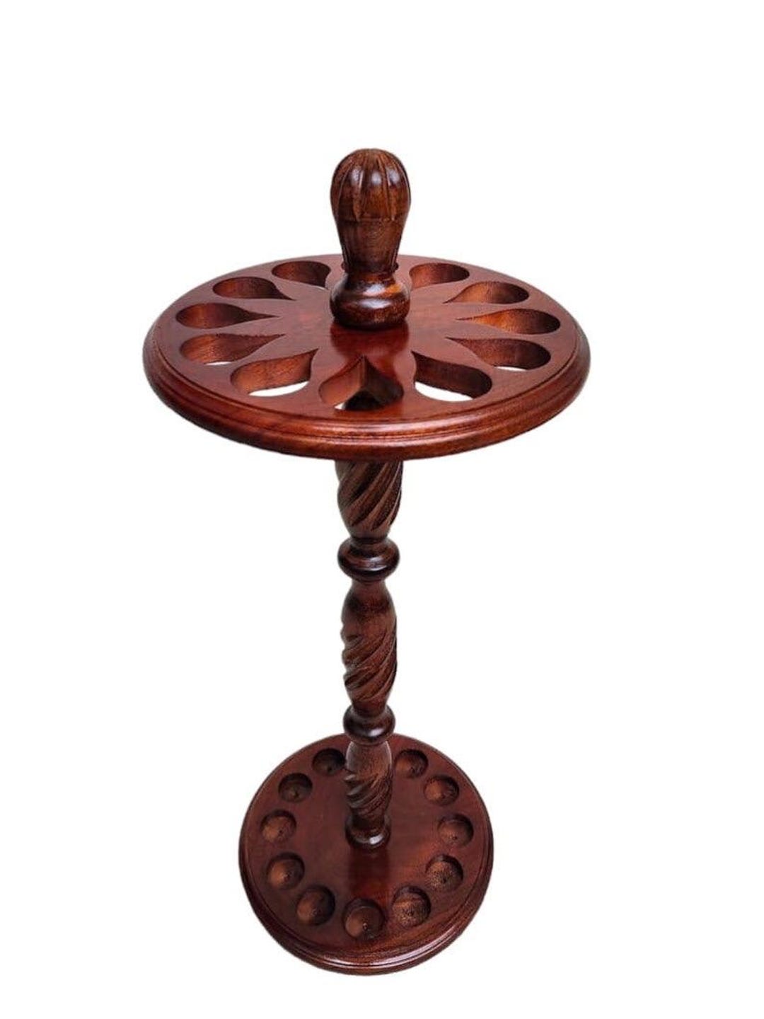 Teak Wood Stand Stick Rack Wooden Stick Stand Home Decor Wooden Rack ...