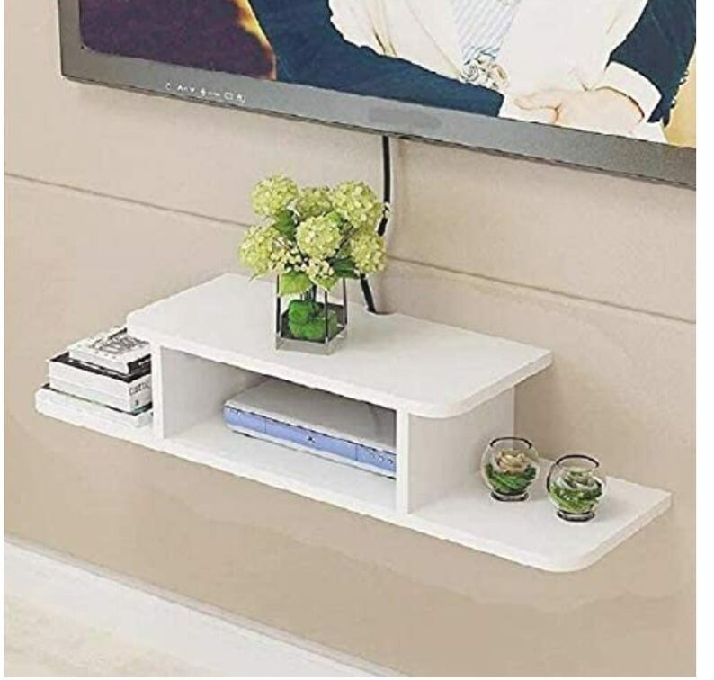 Wall Shelf for Set Top Box/wifi Router/t. V. Entertainment Unit ...