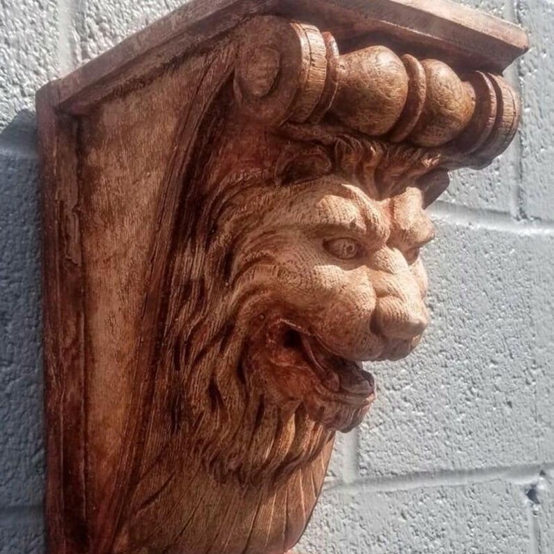 Wood Shelf Bracket Scroll - Etsy