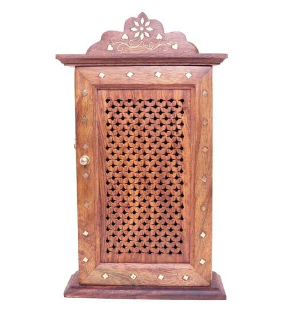 Key Holder Box, Wooden Key Cabinet, Handmade Key House, Wooden Box for ...