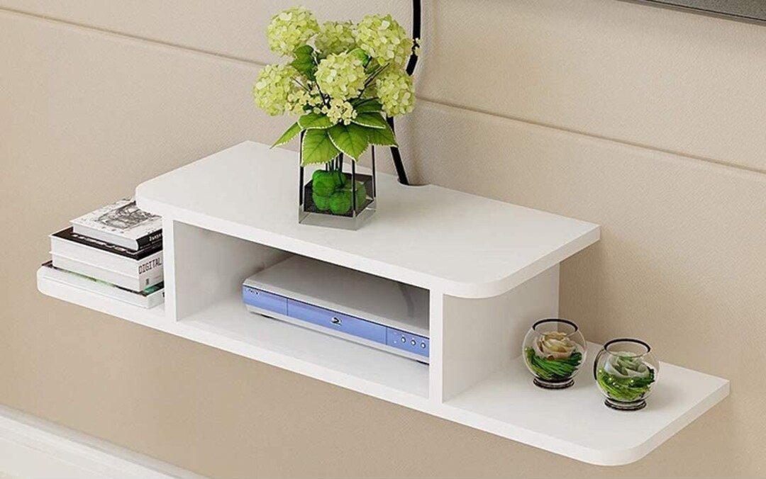 Wall Shelf for Set Top Box/wifi Router/t. V. Entertainment Unit ...