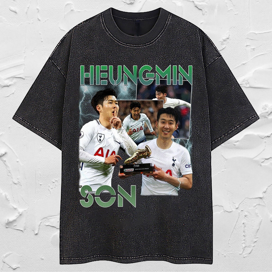Son Heung-min Vintage Washed T-shirt Forward Homage Graphic - Etsy