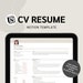 Notion Resume Template, Professional Modern Resume Template for Notion ...