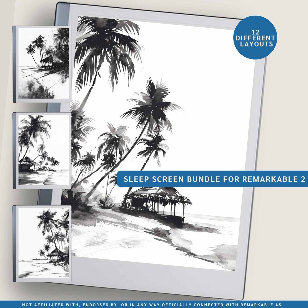 Remarkable 2 Sleep Screen Template: Custom Lock Screen (PDF & PNG) - Etsy