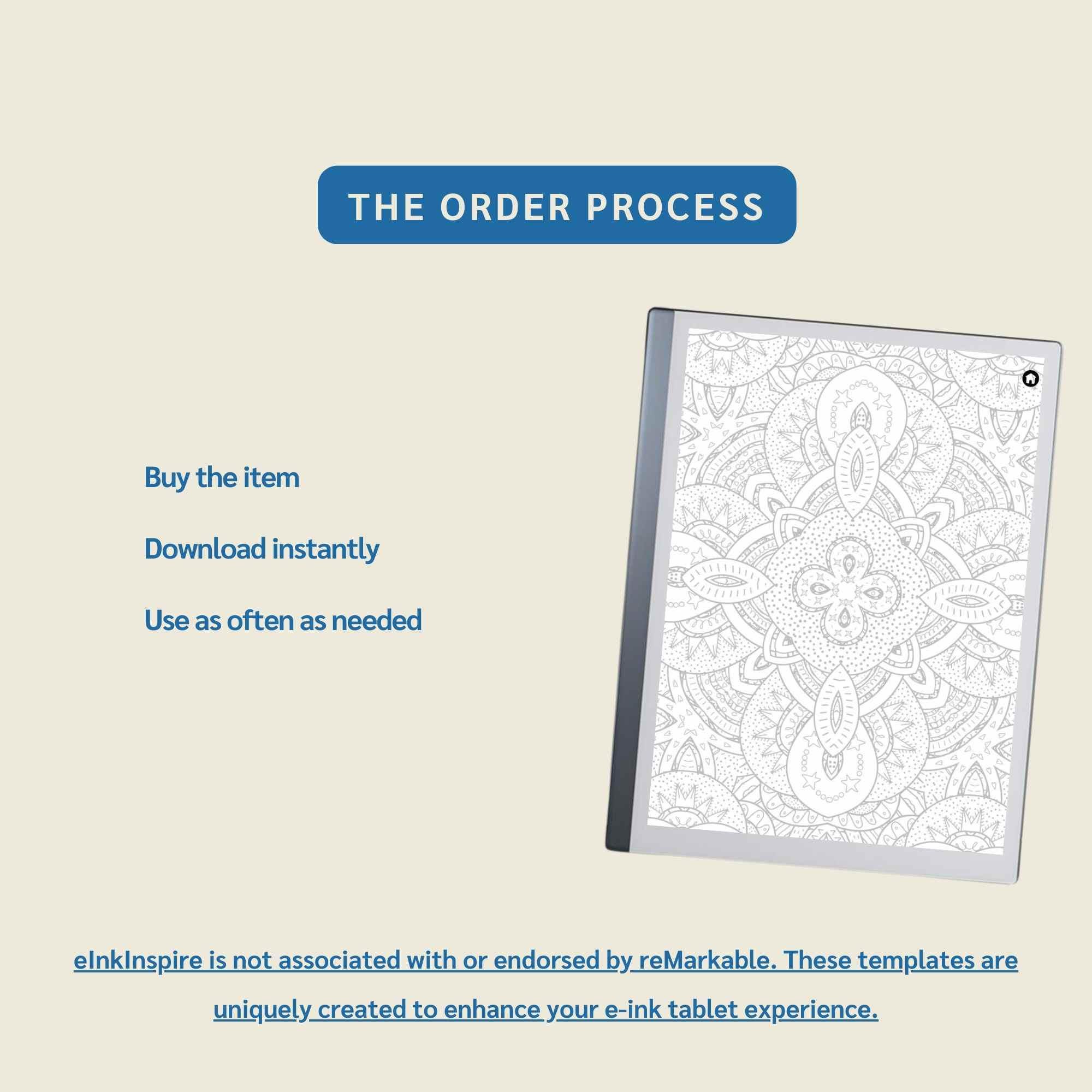 Tracing Book for Epaper Tablets Such as Remarkable 2 | Remarkable ...