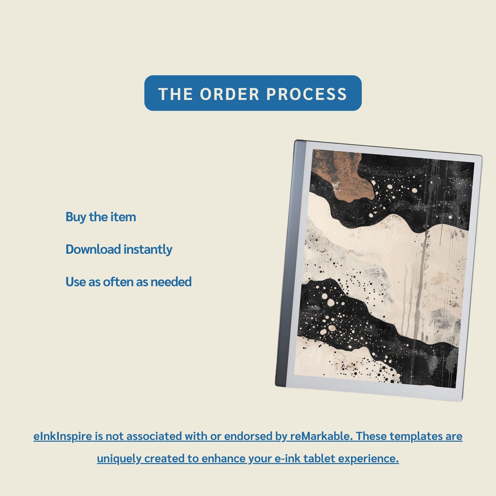 Sleep Screen Template Bundle for Remarkable 2 | Remarkable Custom Lock ...