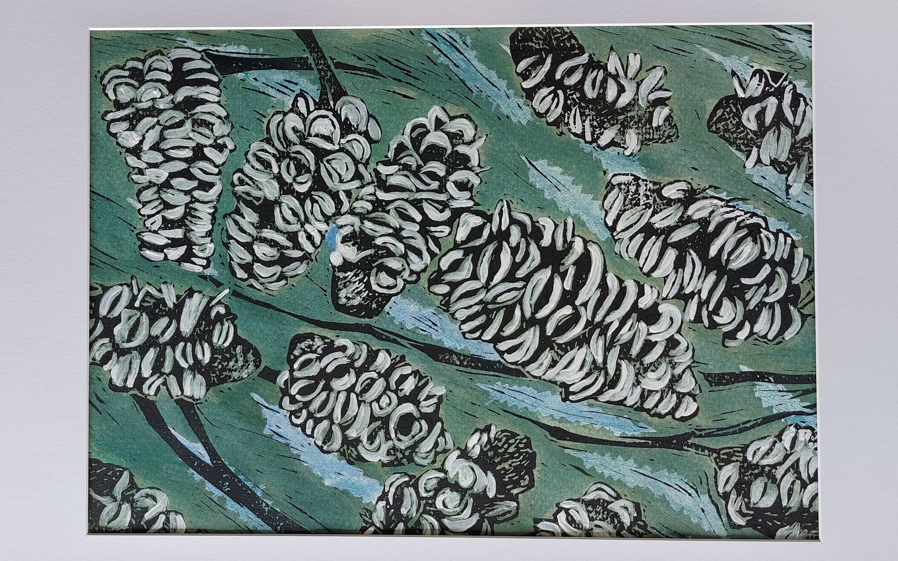 Lino Cut. Banksia. Original and Hand Cut Print. Australian and ...