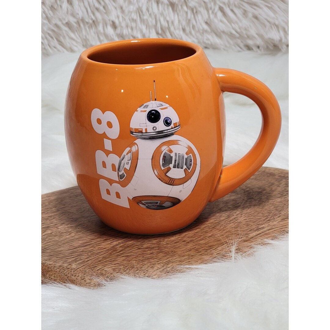 Disney BB-8 Mug Astromech Droid Star Wars Force Awakens Oval Orange ...