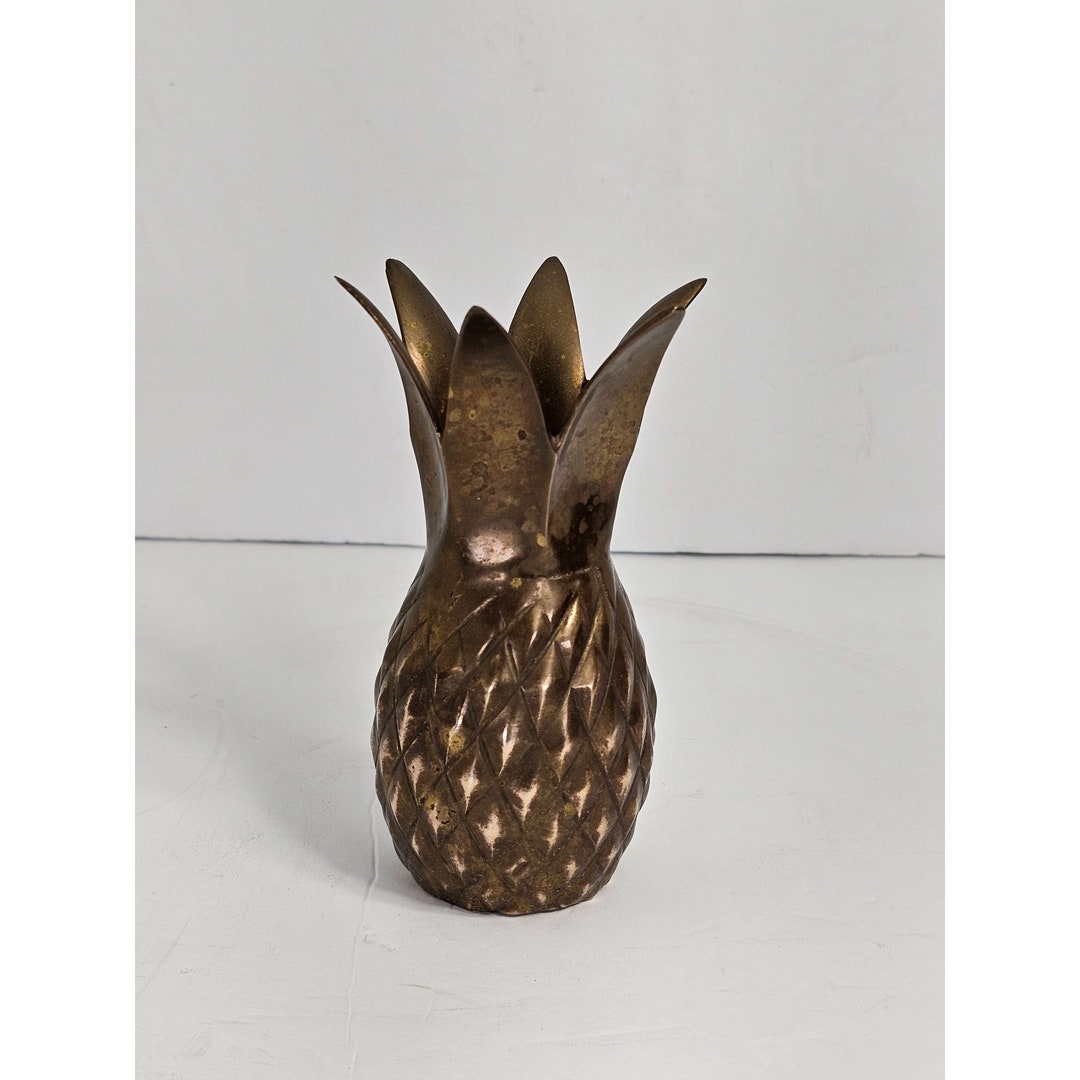 Vintage Brass Pineapple, Made in India - Etsy
