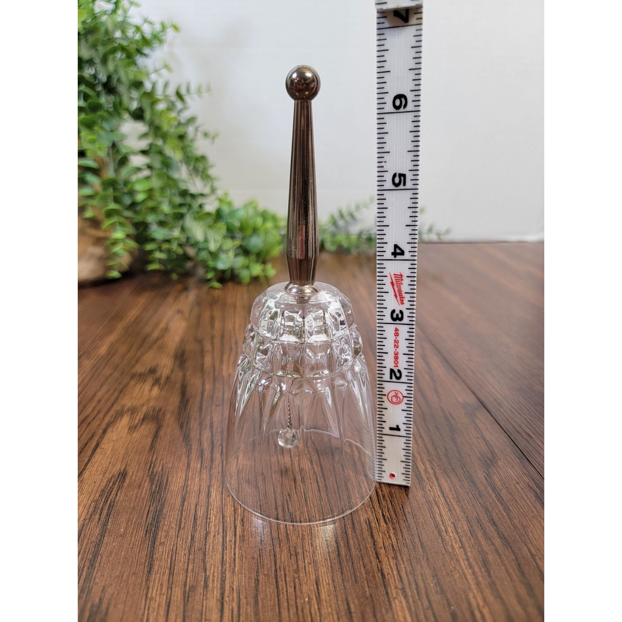 Vintage Princess House Crystal Bell With Silver Plated Handle - Etsy