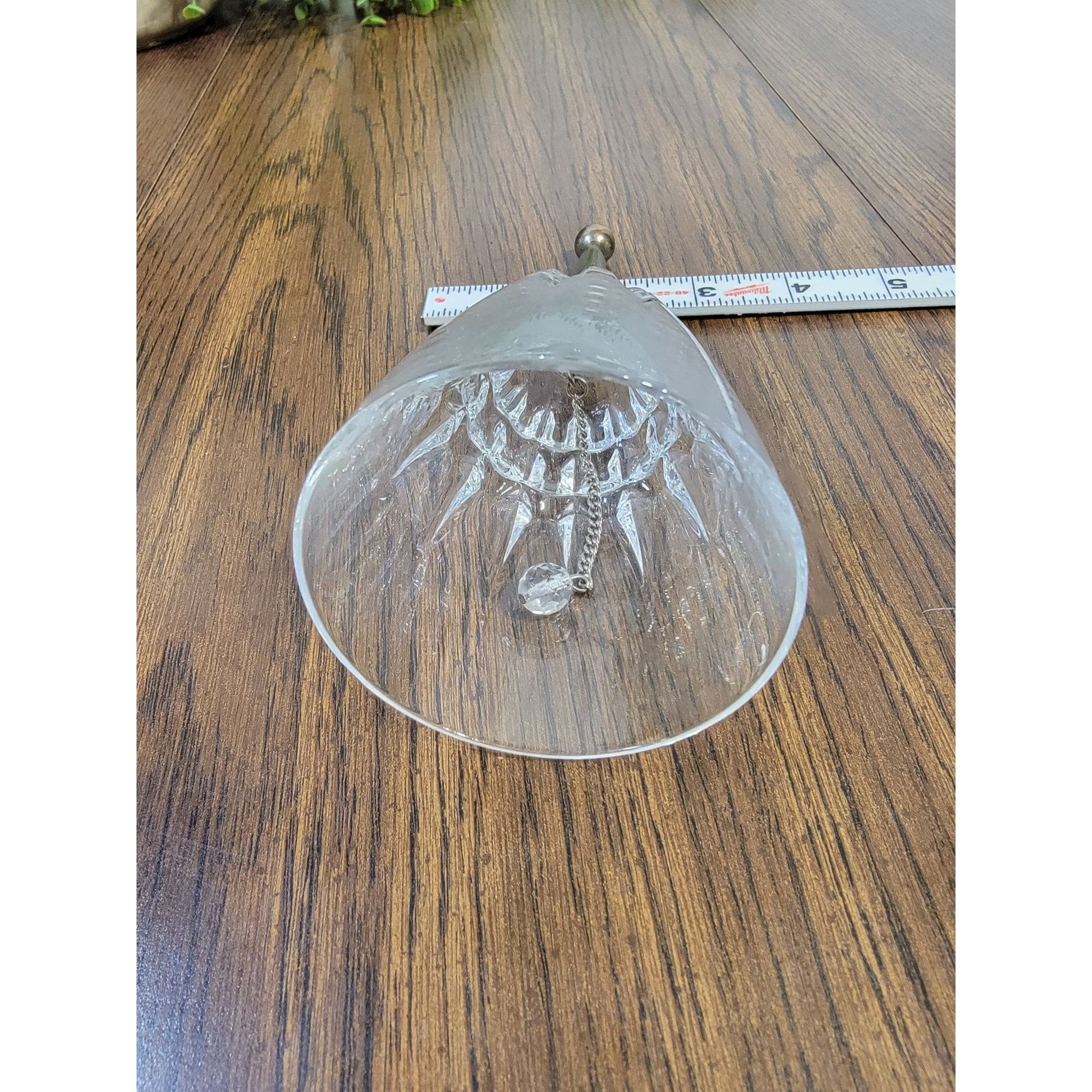 Vintage Princess House Crystal Bell With Silver Plated Handle - Etsy