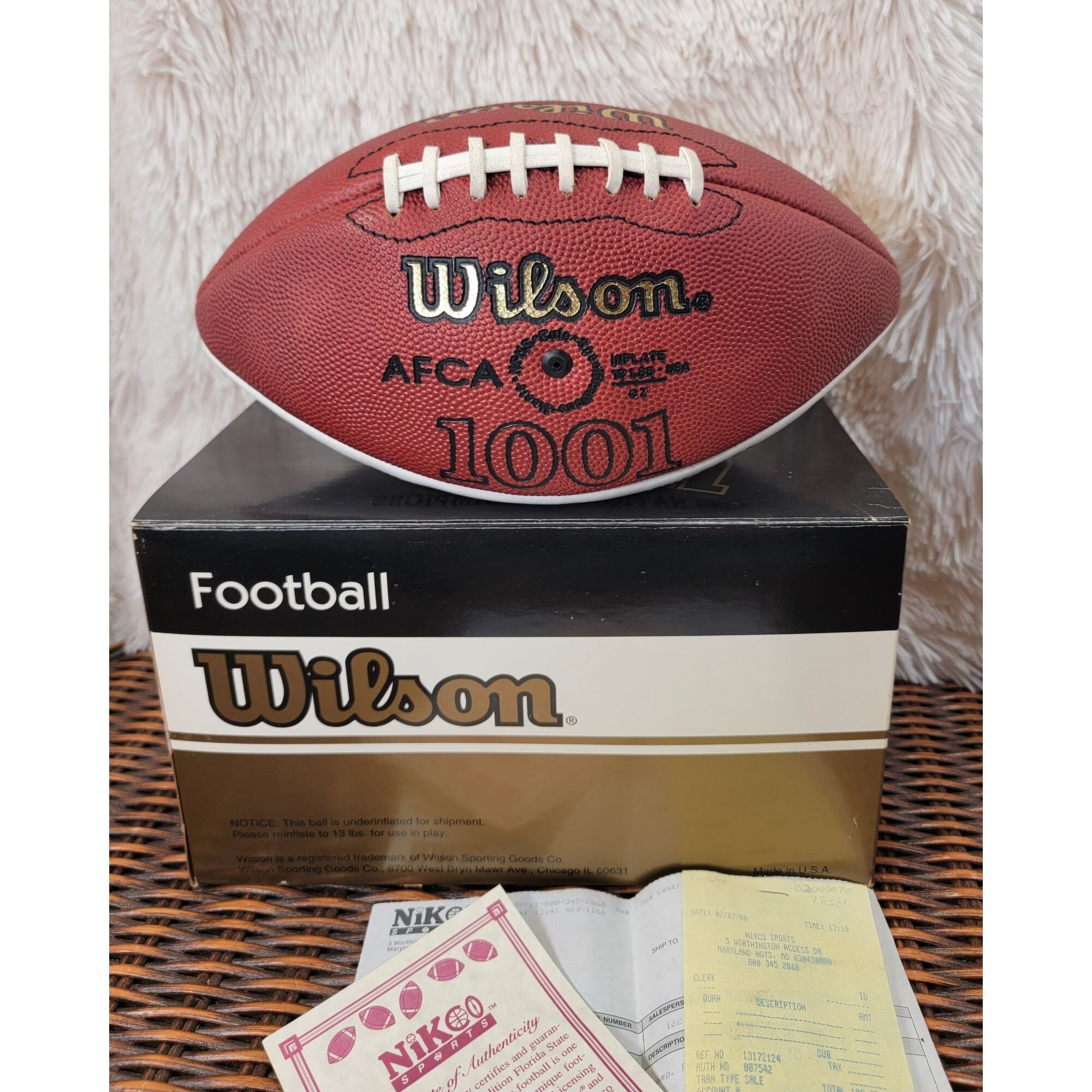 Florida State Seminoles 1999 National Championship Ball, #0949 of 5000 ...